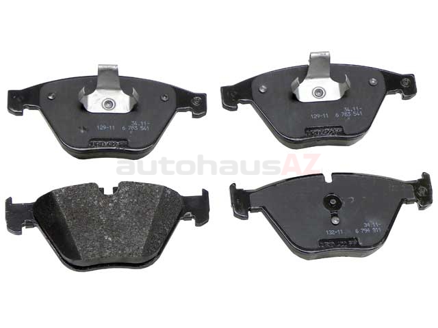 Genuine BMW 34116776161 Brake Pad Set; Front; OE - BMW | 34116764540 ...
