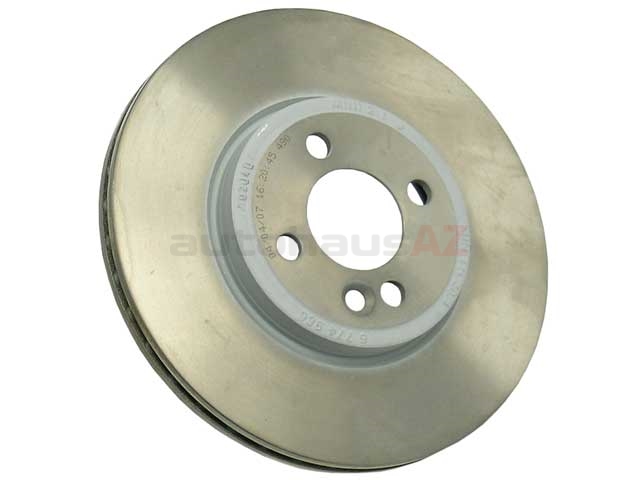Genuine Mini 34116858652OE Disc Brake Rotor; Front Left/Right; 294x22mm ...