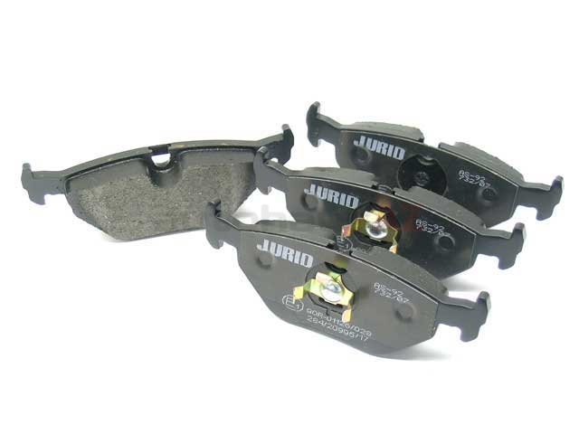 Jurid 34211160198, 571387J Brake Pad Set; Rear; OE Improved Compound ...