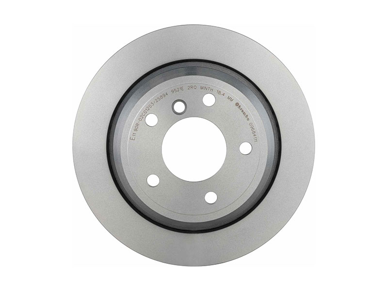 Brembo 34211163153, 09684111 Disc Brake Rotor; Rear; Vented 298x20mm ...
