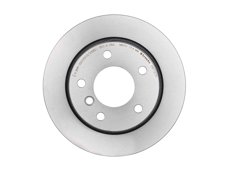 Brembo 34211165211, 09772711 Disc Brake Rotor; Rear; Vented 276x19mm ...