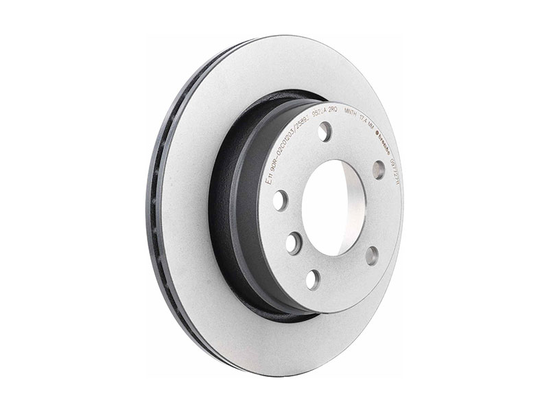 Brembo 34211165211, 09772711 Disc Brake Rotor; Rear; Vented 276x19mm ...