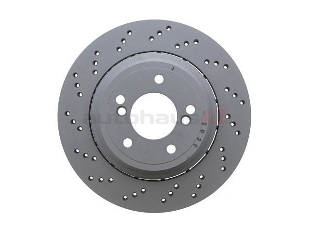 Zimmermann Formula Z 34212282303, 150345370 Disc Brake Rotor; Rear Left ...