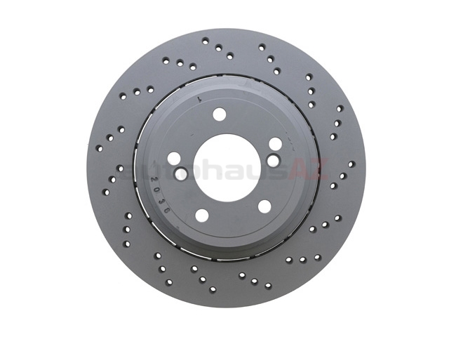 Zimmermann Formula Z 34212282304, 150345470 Disc Brake Rotor; Rear ...