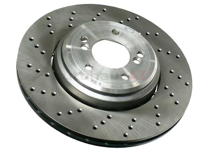 VNE 34212283803, 7830 Disc Brake Rotor; Rear Left; Directional ...