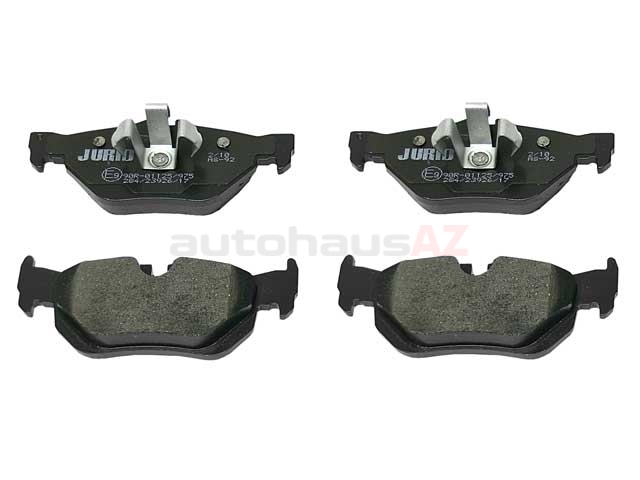 Jurid 34216774692, 573139J Brake Pad Set; Rear - BMW | 34216767148 ...