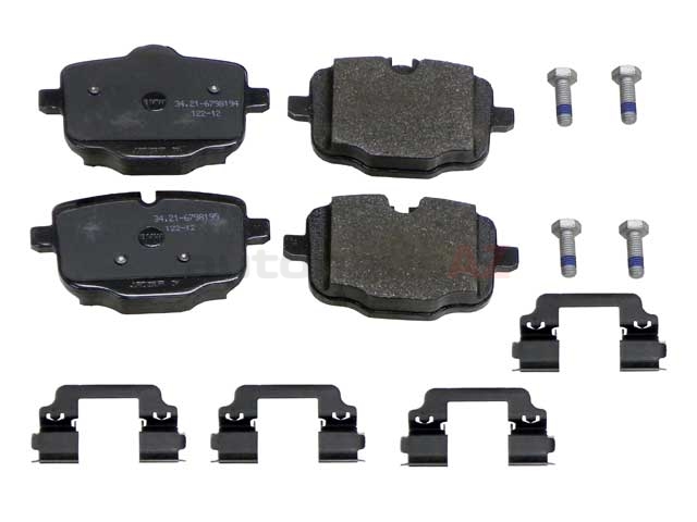 Genuine BMW 34216857805 Brake Pad Set; Rear - BMW | 34216775346 ...