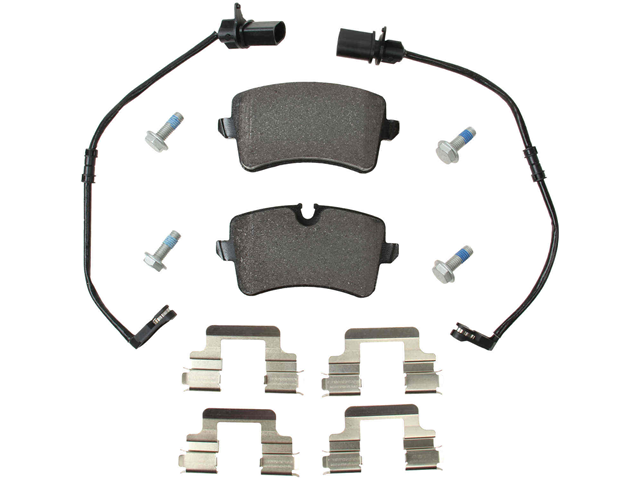 Pagid 355015201 Brake Pad Set; Rear - Audi | 4H0698451A 4H0698451L