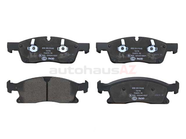 Pagid 355019821 Brake Pad Set; Front - Mercedes | 0004201305 0004203302 ...