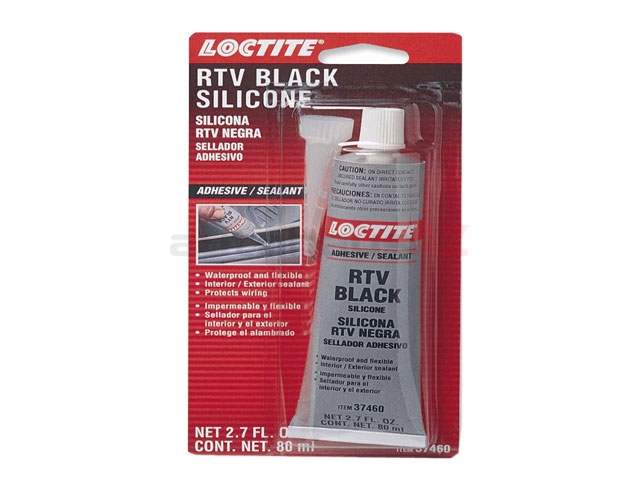 Loctite 37460, 491979 RTV Black Silicone Adhesive/Sealant; 80ml | LOCTITE