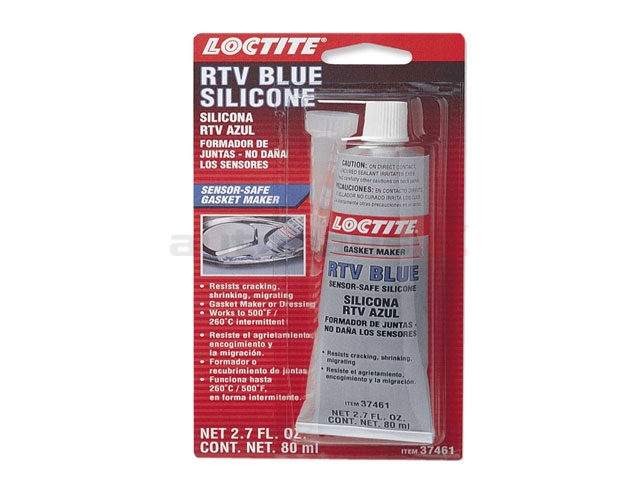 Loctite 37461, 491980 Sealant; RTV Blue Silicone Gasket Maker; 80 ml ...