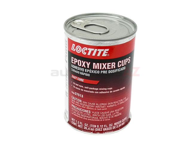Loctite 37513, 494151 Epoxy; Premeasured Epoxy Mixer Cups - Fast Cure ...