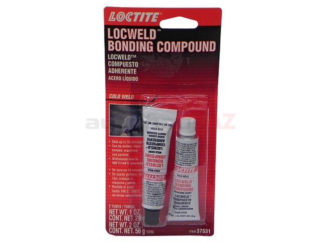 Loctite 37531, 495540 Adhesive; LocWeld Bonding Compound; Two 1 oz ...
