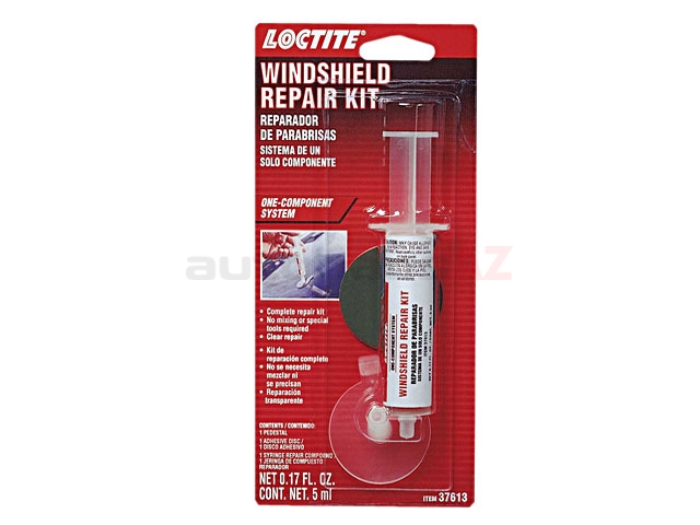 Loctite 37613, 504465 Windshield Repair Kit; 0.17 fl oz syringe | LOCTITE