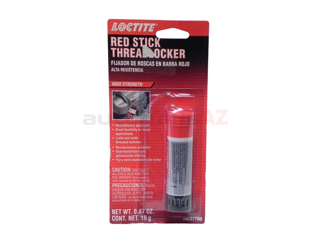 Loctite 37700, 511535 Thread Locker; Red Threadlocker Stick - High ...