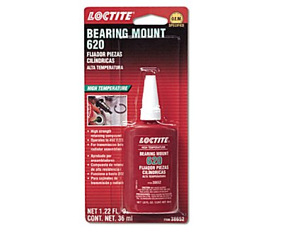 Loctite 38652 Bearing Adhesive; Bearing Mount 620 - High Temperature ...