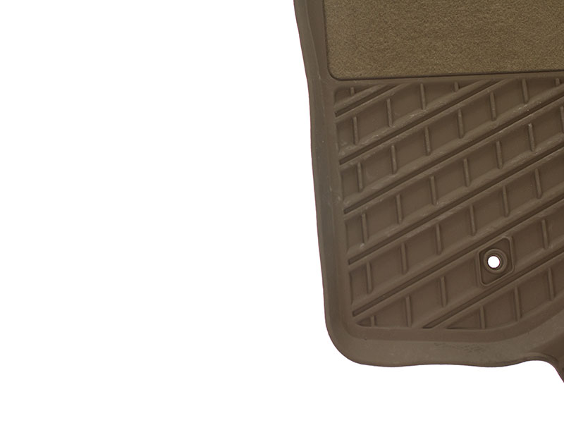 Genuine Volvo 39891781 All-Weather Ruber Floor Mat Set; Beige; 4-Piece ...