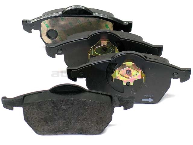 Pagid 3A0698151A, 355008021 Brake Pad Set; Front without Sensor; OE ...