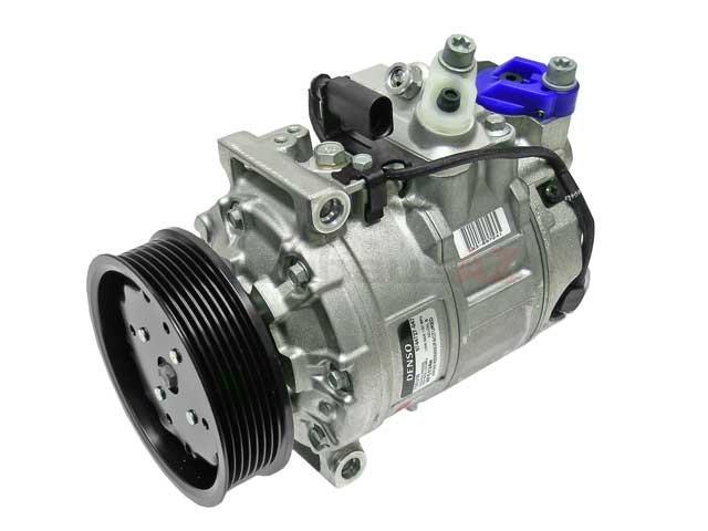 Denso 3B0820803CX, 4711392 AC Compressor; New; w/ Clutch SKU: 1430882 ...