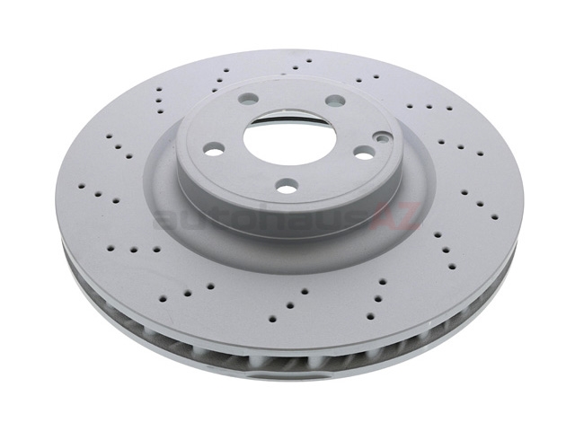 Zimmermann Coat Z 400368120 Disc Brake Rotor; Front; Vented 344x32mm ...