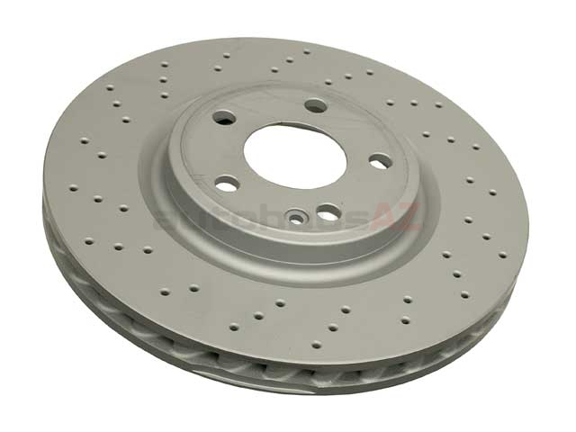 Zimmermann Coat Z 400369420 Disc Brake Rotor; Front - Mercedes ...