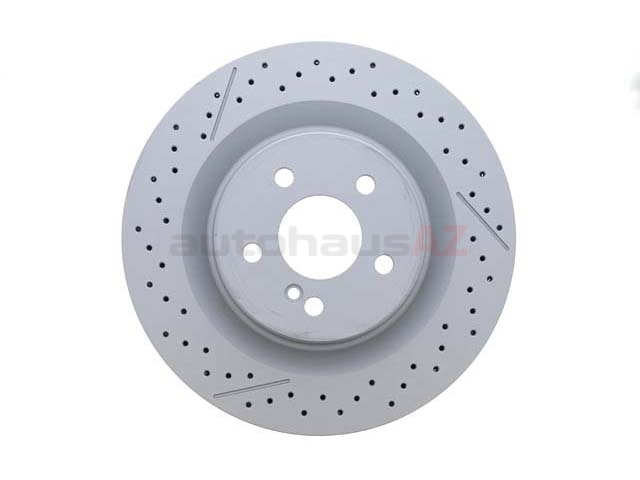 Zimmermann Coat Z 2044230412, 400550820 Disc Brake Rotor; Rear ...