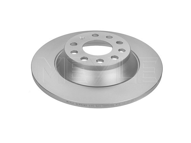 Meyle 4F0615601E, 1155230027PD Disc Brake Rotor; Rear - Audi ...