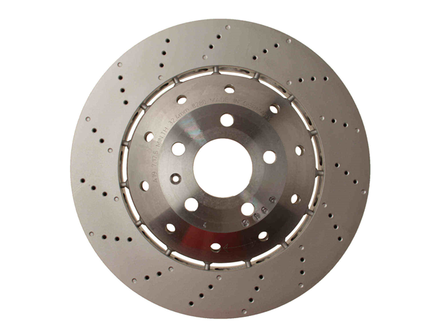 OE Supplier 420615301D Disc Brake Rotor; Front Left/Right - Audi