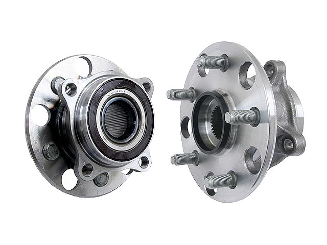 Koyo 4241030020, 3DACF044D9GR Axle Bearing and Hub Assembly; Rear ...