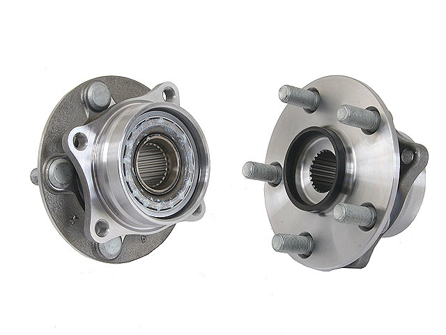 Koyo 4351047010, 3DACF038DB2D Axle Bearing and Hub Assembly; Front - Toyota