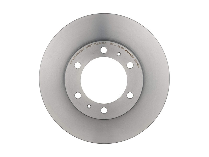 Brembo 4351235320, 09B46111 Disc Brake Rotor; Front - Toyota | 25859 ...