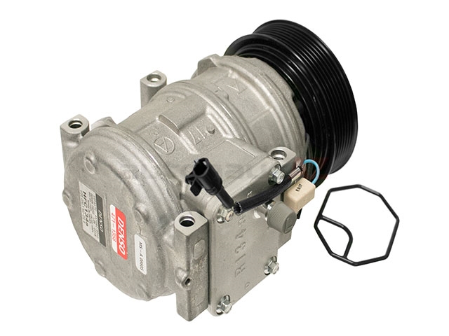 Denso 4711358 AC Compressor; New; w/ Clutch - Jaguar | MCA7300AE