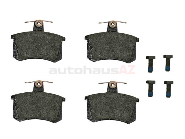 Pagid 4D0698451A, 355017951 Brake Pad Set; Rear; OE Compound SKU ...