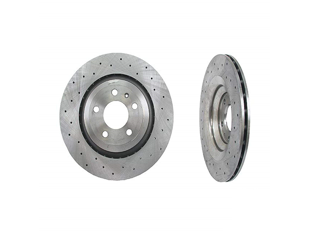 Zimmermann Sport 4F0615601FSP Disc Brake Rotor; Rear - Audi | 100332150 ...