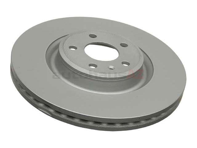 Zimmermann Coat Z 4G0615301, 100335620 Disc Brake Rotor; Front; Vented ...