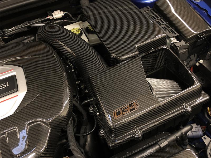 034 Motorsport 034 108 1020 X34 Carbon Fiber Mqb Open Top Cold Air