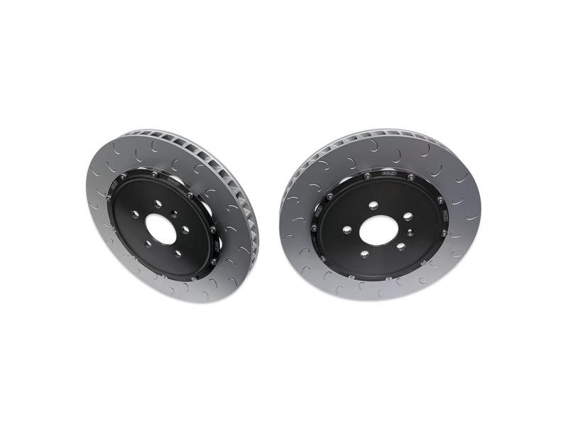 034 Motorsport 034-301-1005 Disc Brake Rotor Set; Front; 2-Piece ...