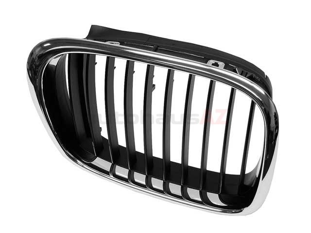 Genuine BMW 51137005838 Grille; Front Right, Black - BMW