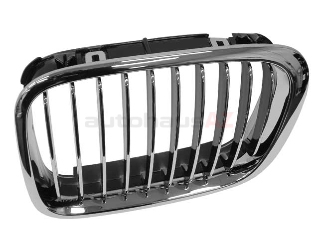 URO Parts 51138208489 Grille; Front Left; Chrome w/ Black Chromed Edge ...