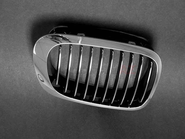 Genuine BMW 51138208686 Grille; Right; Chrome Grille and Trim