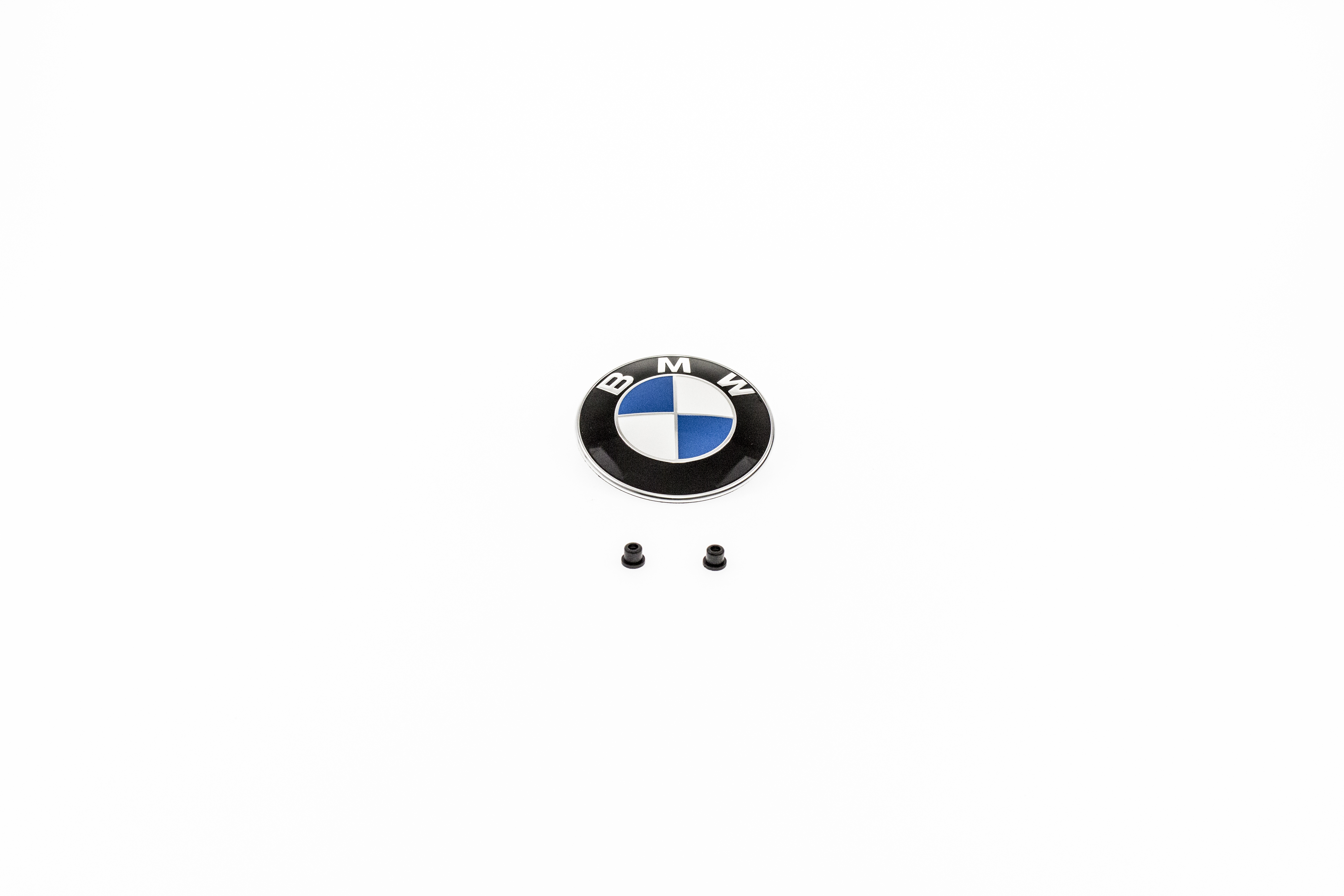 Genuine BMW 51148132375KIT Emblem Kit; With Mounting Grommets