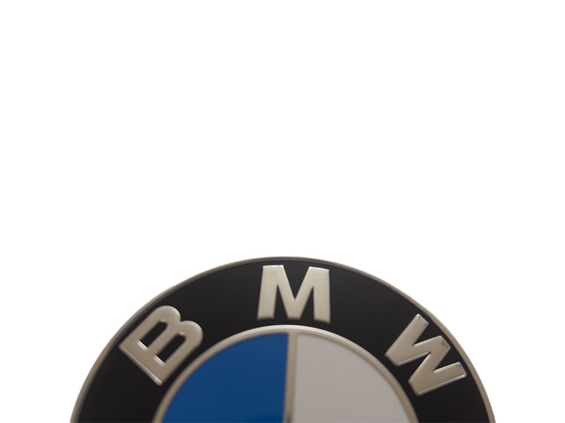 Genuine BMW Front BMW Roundel Emblem 51148132375 BMW X5 328i X3 E46 ...