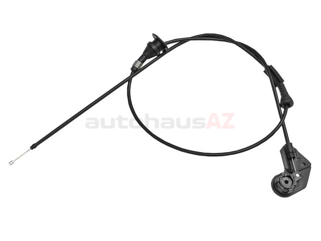 Genuine BMW 51238150080 Hood Release Cable; Left with Underdash ...