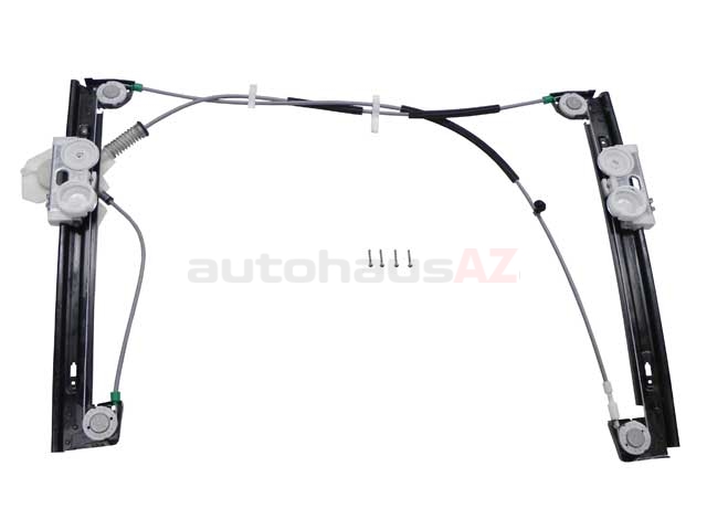 OE Supplier 51337039451Y, 51337039451 Window Regulator; Front Left - Mini