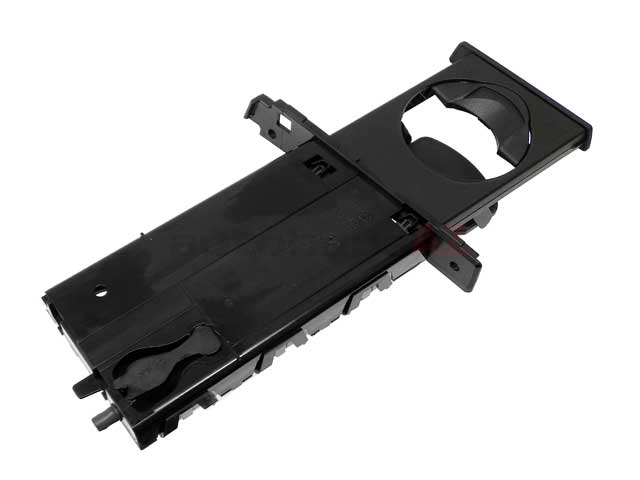 Genuine BMW 51459173469 Cup Holder; Black/Chrome | 51457138794
