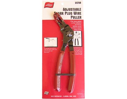 Lisle Tools 51750LISLE Spark Plug Connector Tool; Adjustable Spark Plug Wire Puller | 51750