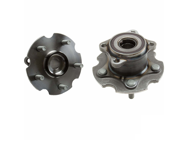 NSK 58BWKH19 Axle Bearing and Hub Assembly; Rear - Toyota