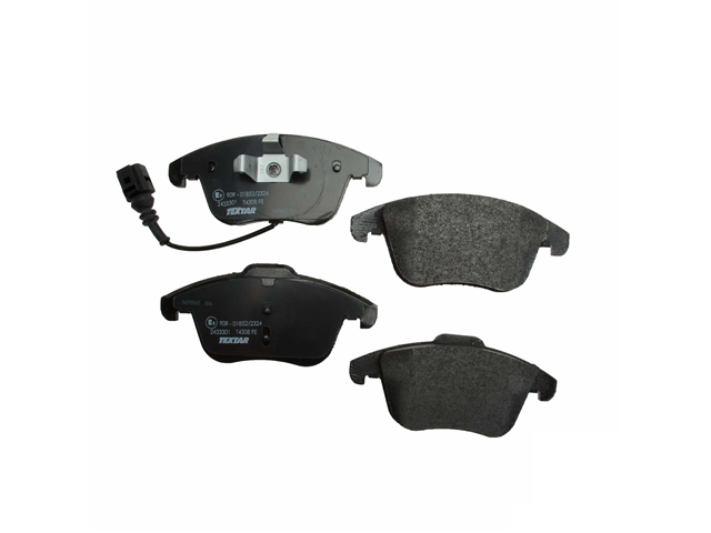 Textar 5N0698151A, 2433301 Brake Pad Set; Front; With Sensor ...