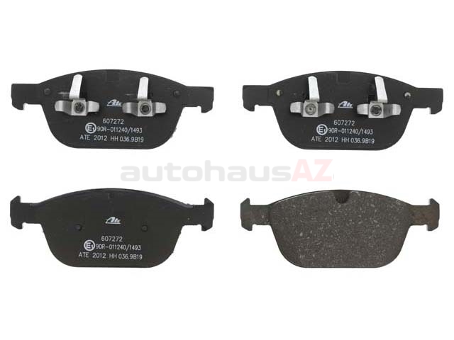 ATE 607272 Brake Pad Set; Front - Volvo | 30793943 31277334 31687104