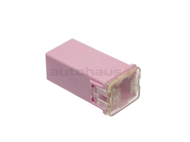 Flosser 61136915279 Fuse; 30 Amp; Pink; JCASE Type | 559039026 609030